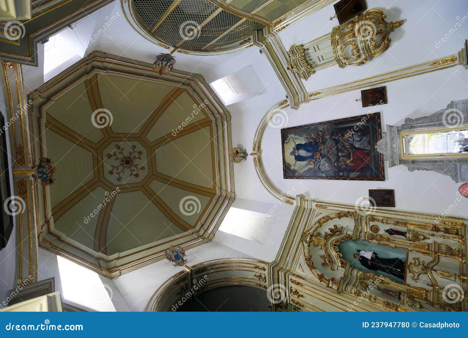 Inside the Chapel of the Monastery of the Luz Editorial Image - Image ...