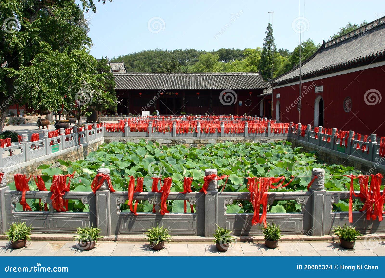 Inside Chinese Buddhist Temple Stock Photo - Image of shrine, chinese ...