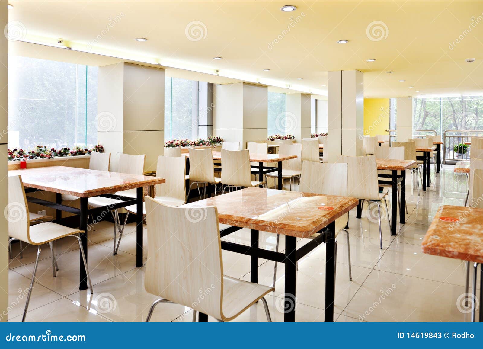 Inside of an Chinese Restaurant Stock Image - Image of mall, industry ...