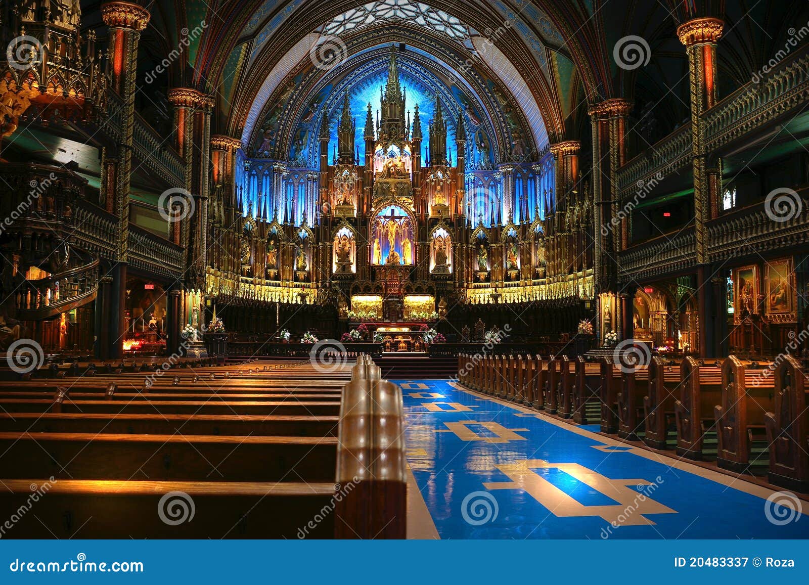 Inside of the church editorial photography. Image of glass - 20483337