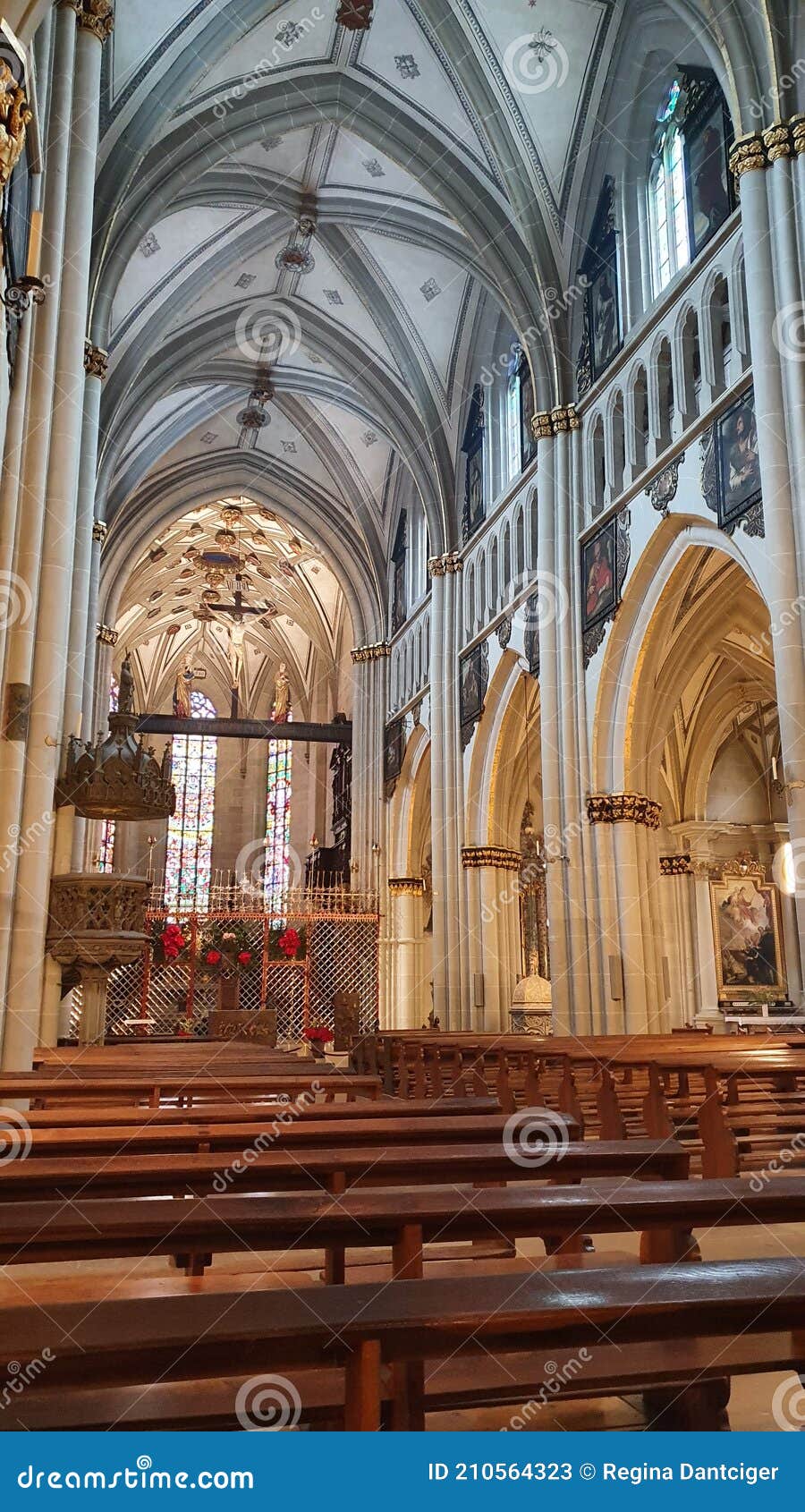 Inside the church stock image. Image of vehicle, transport - 210564323