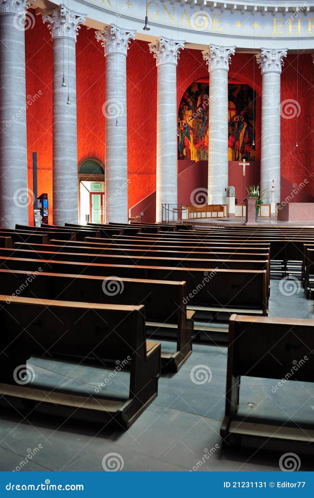 Saint Ludwig Catholic Church Stock Image - Image of architecture ...