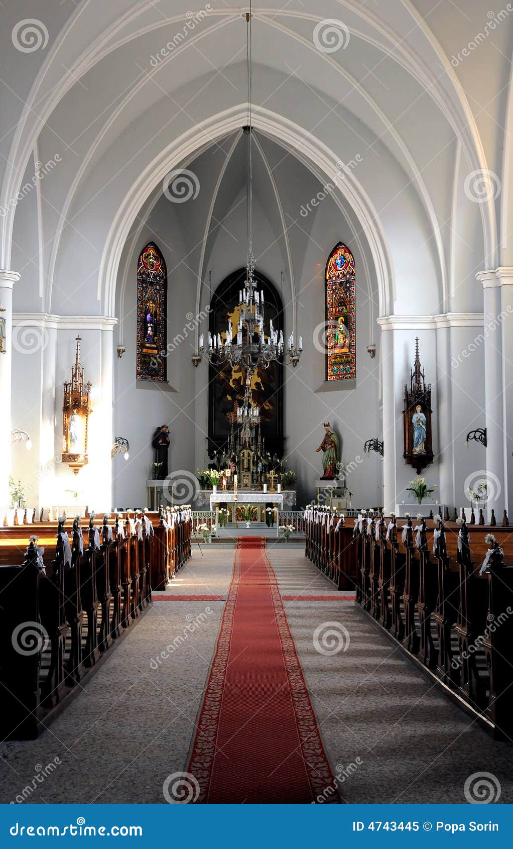 Inside a church editorial image. Image of symbol, high - 4743445