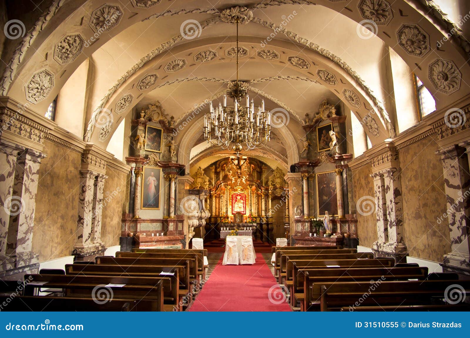 Inside of a church editorial image. Image of aisle, landmark - 31510555