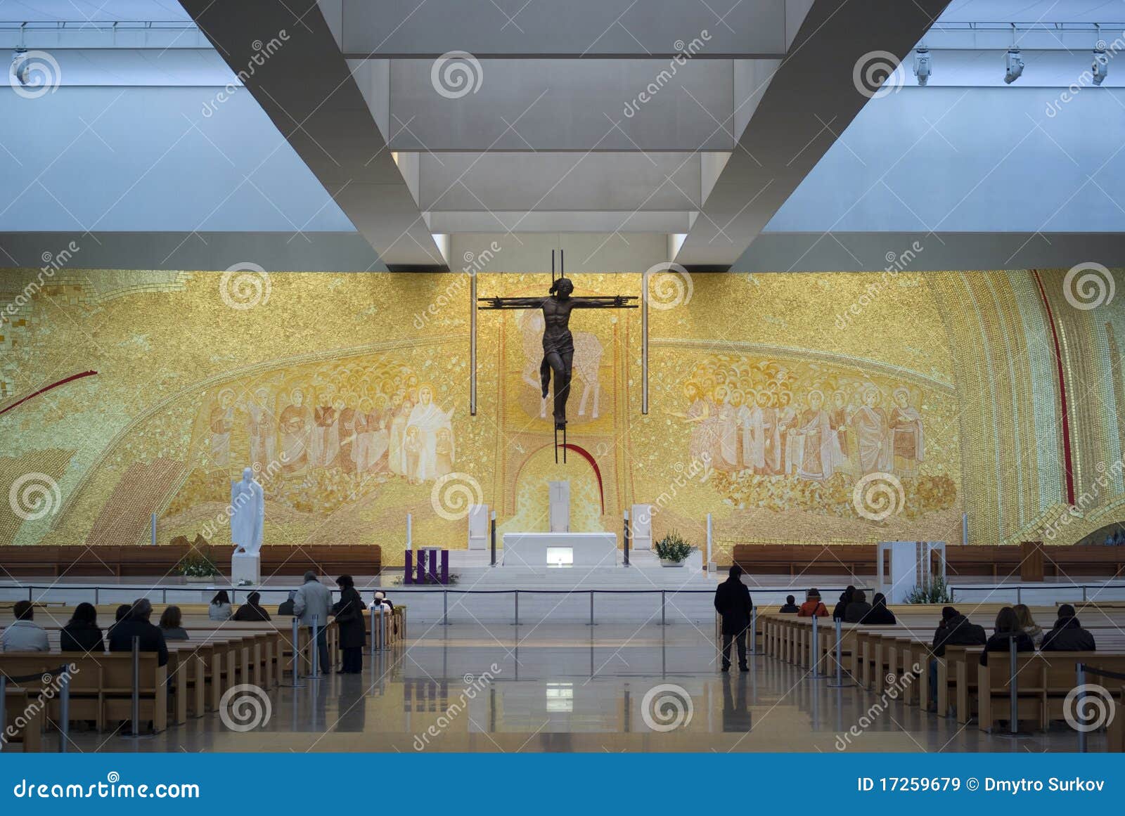 Inside the Church of the Most Holy Trinity Editorial Stock Image ...