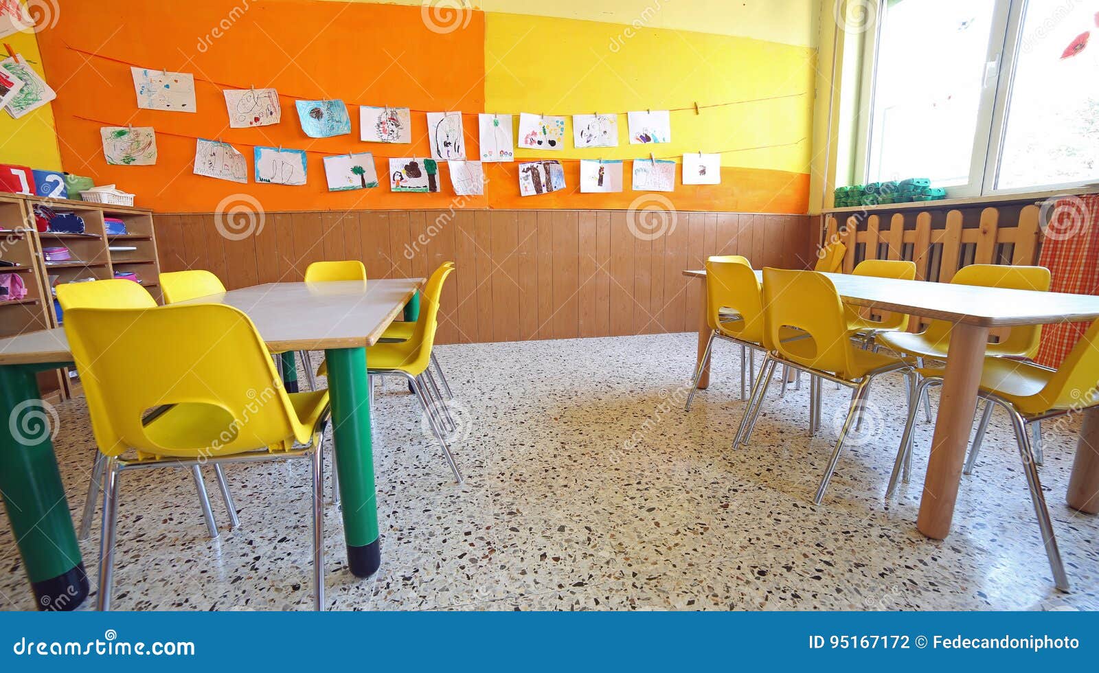 Inside a Classroom of the School Stock Photo - Image of center, school ...