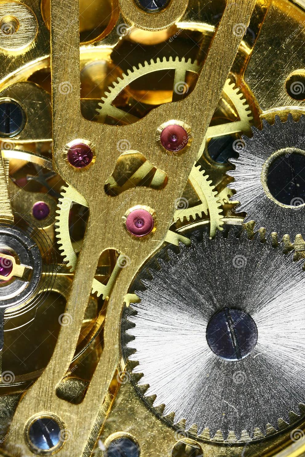 Inside the clock stock image. Image of mechanism, cogwheel - 6856781