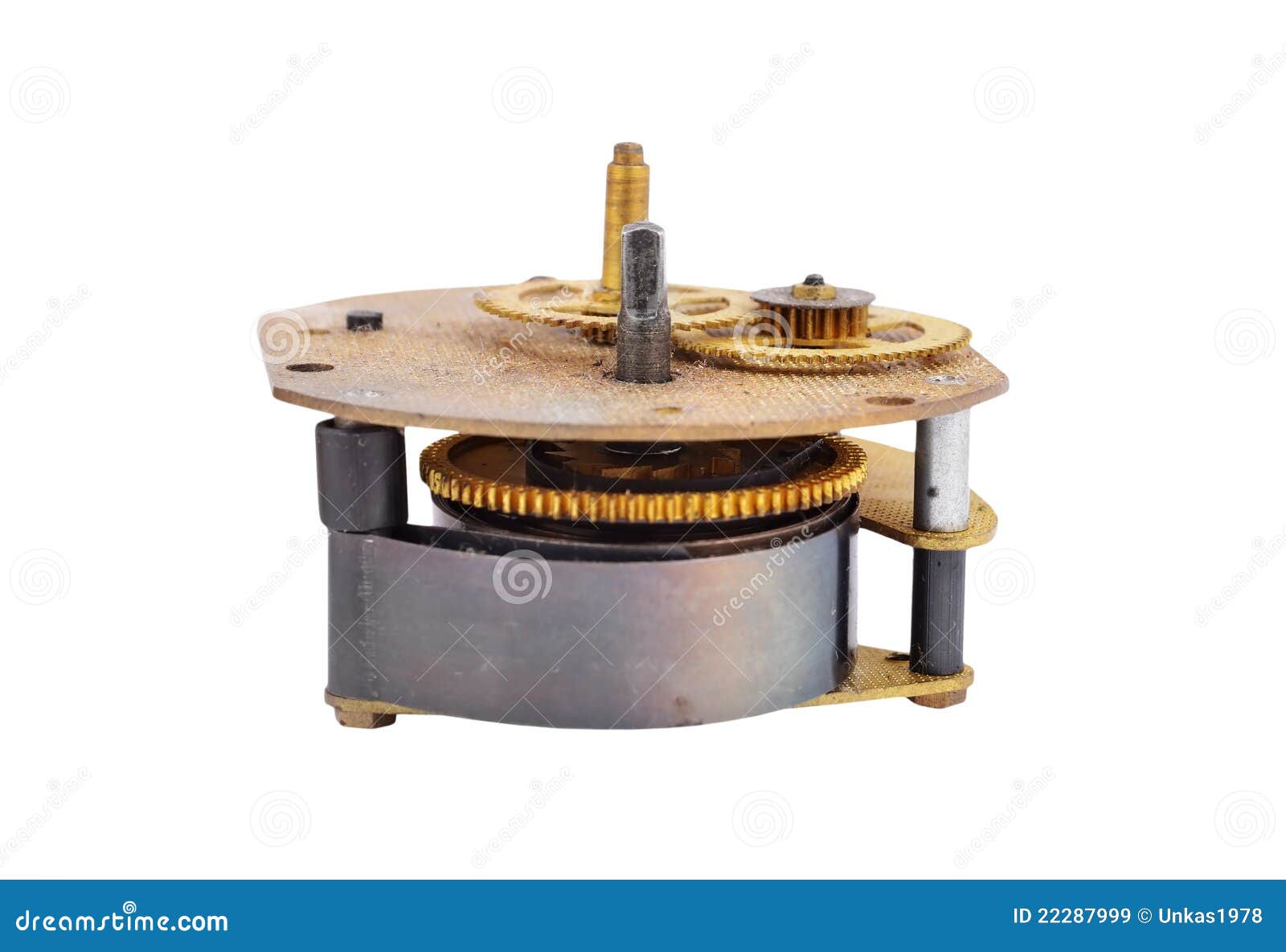 Inside the Clock (clockworks) Stock Image - Image of grunge, watchwork ...