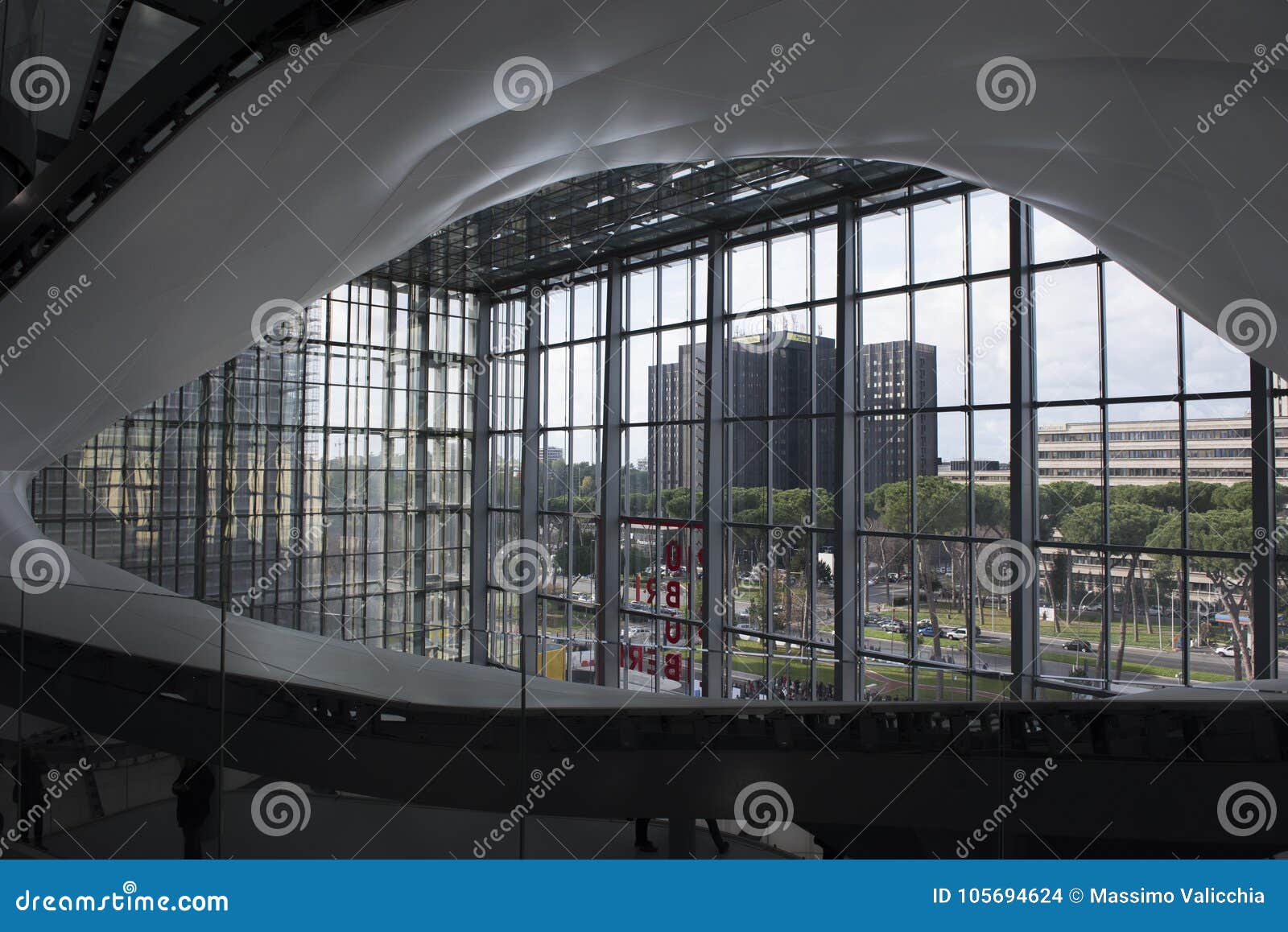 The Cloud, a New Congress Center in the Rome, Italy Editorial Stock ...