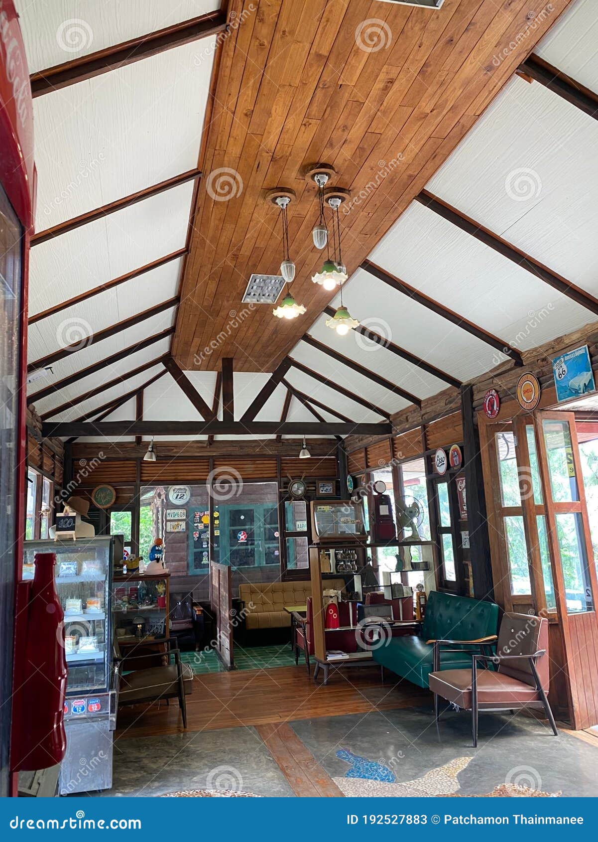 Inside Coffee Shop Water Business Coffee Drinks Cafe. Editorial Stock ...