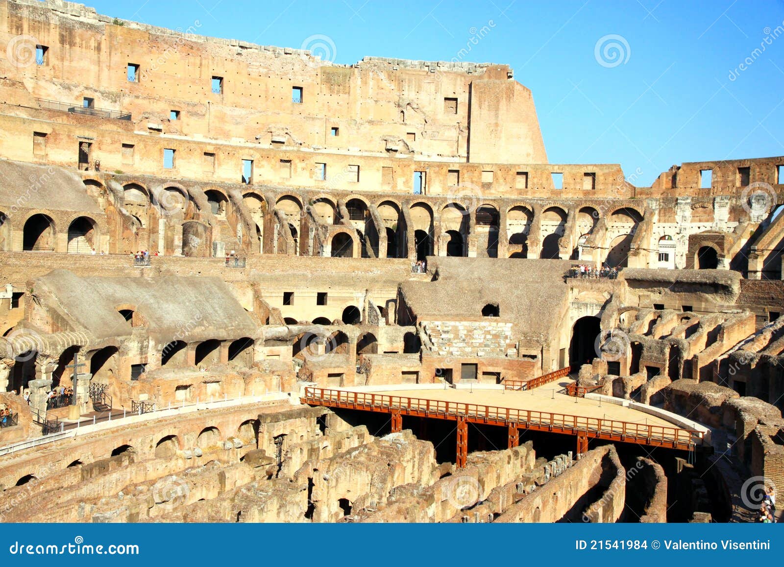 Inside the Coliseum editorial stock image. Image of rome - 21541984