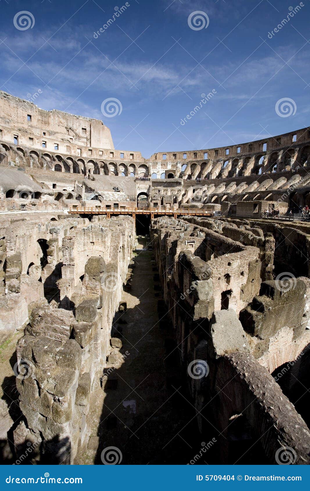 Inside the Coliseum stock photo. Image of amphitheater - 5709404