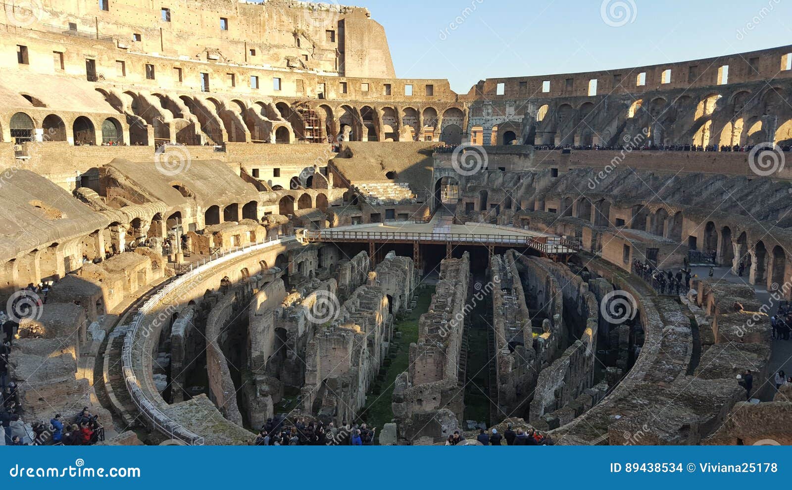 Inside of the Coliseum editorial stock image. Image of coliseum - 89438534