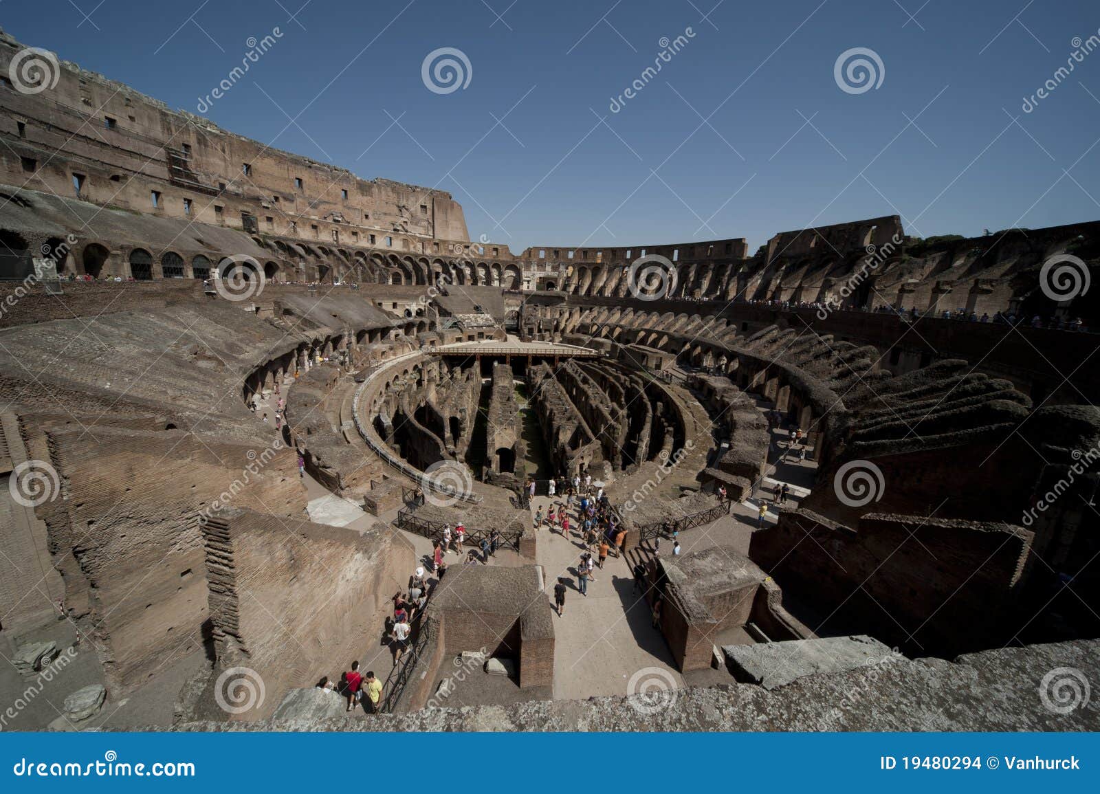 Inside Collosseum stock photo. Image of ancient, death - 19480294