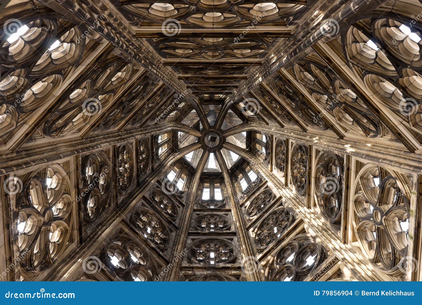 Inside of the Cologne Cathedral. Roman Catholic Cathedral Stock Photo ...