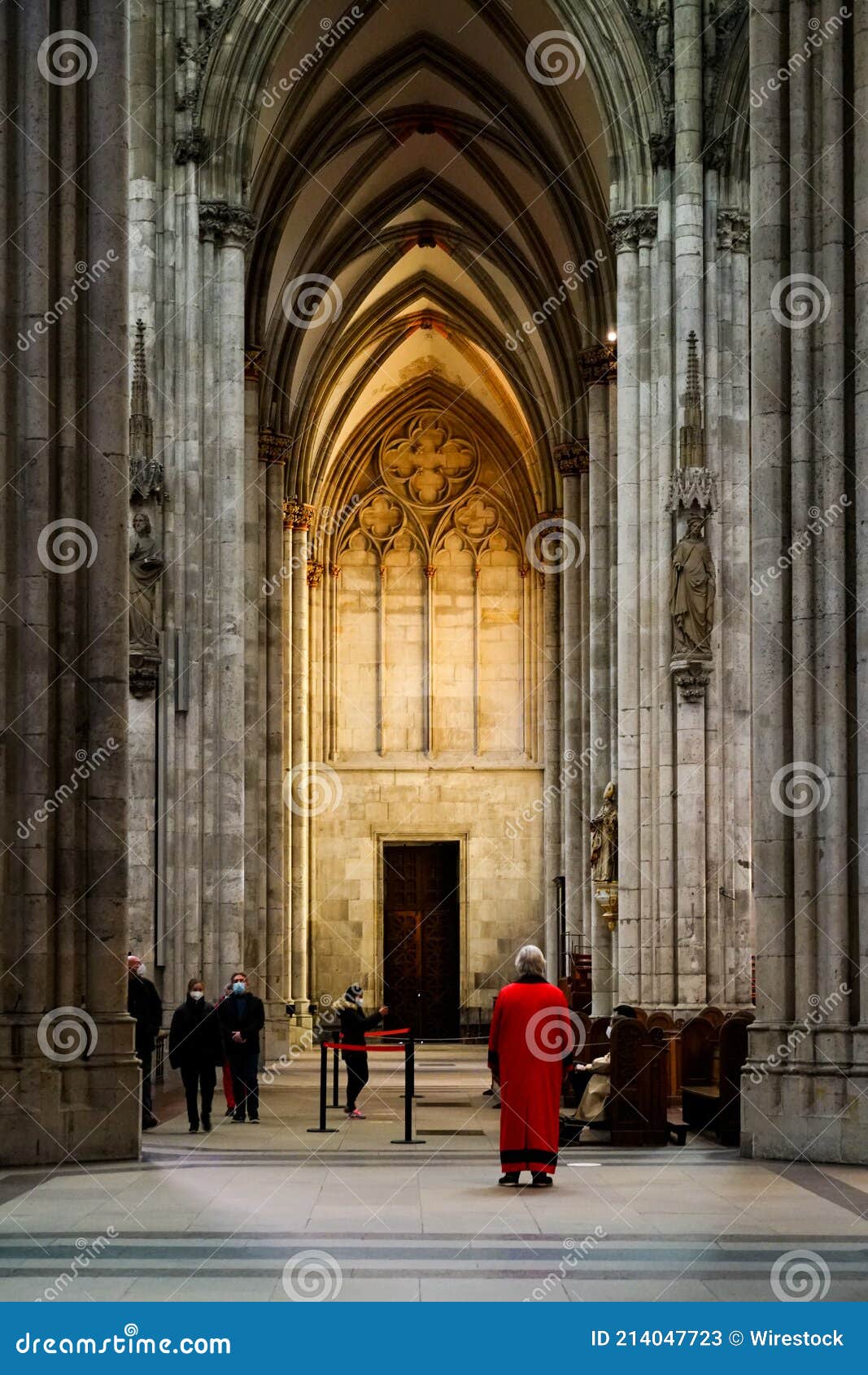 Inside of the Cologne Cathedral Editorial Stock Photo - Image of nave ...