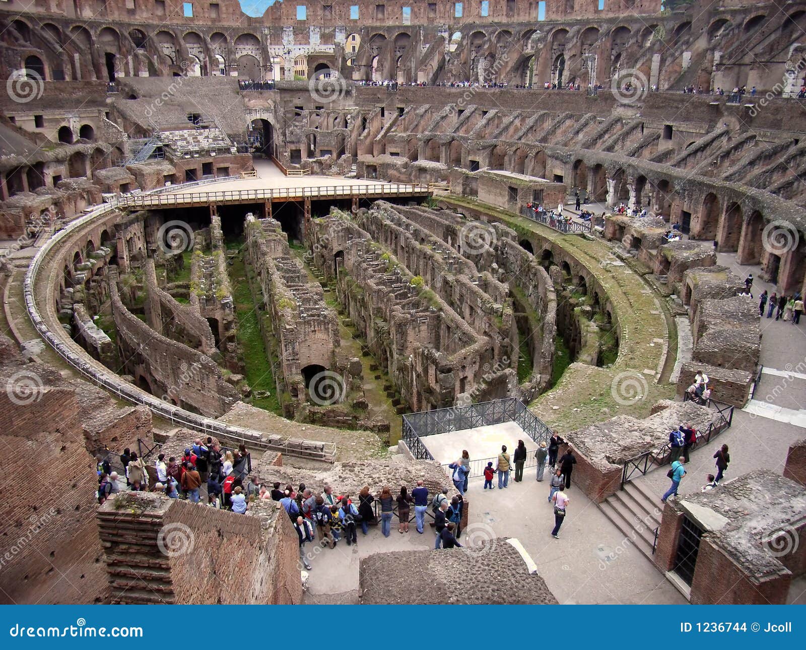 Inside the Colosseum - 3 stock photo. Image of game, history - 1236744