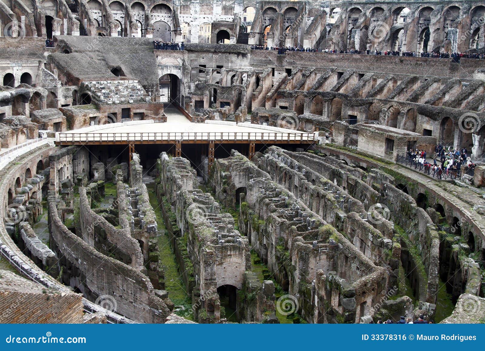 Inside the Colosseum stock photo. Image of colosseum - 33378316