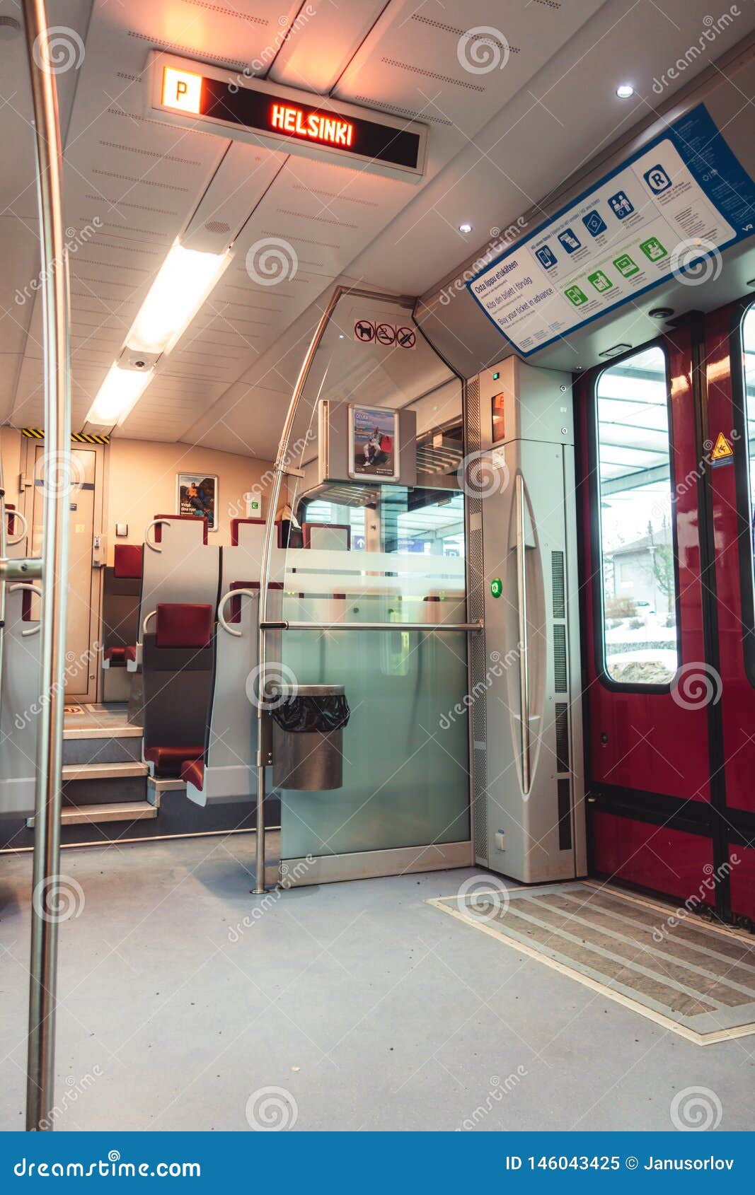 Inside the commuter train editorial image. Image of carriage - 146043425