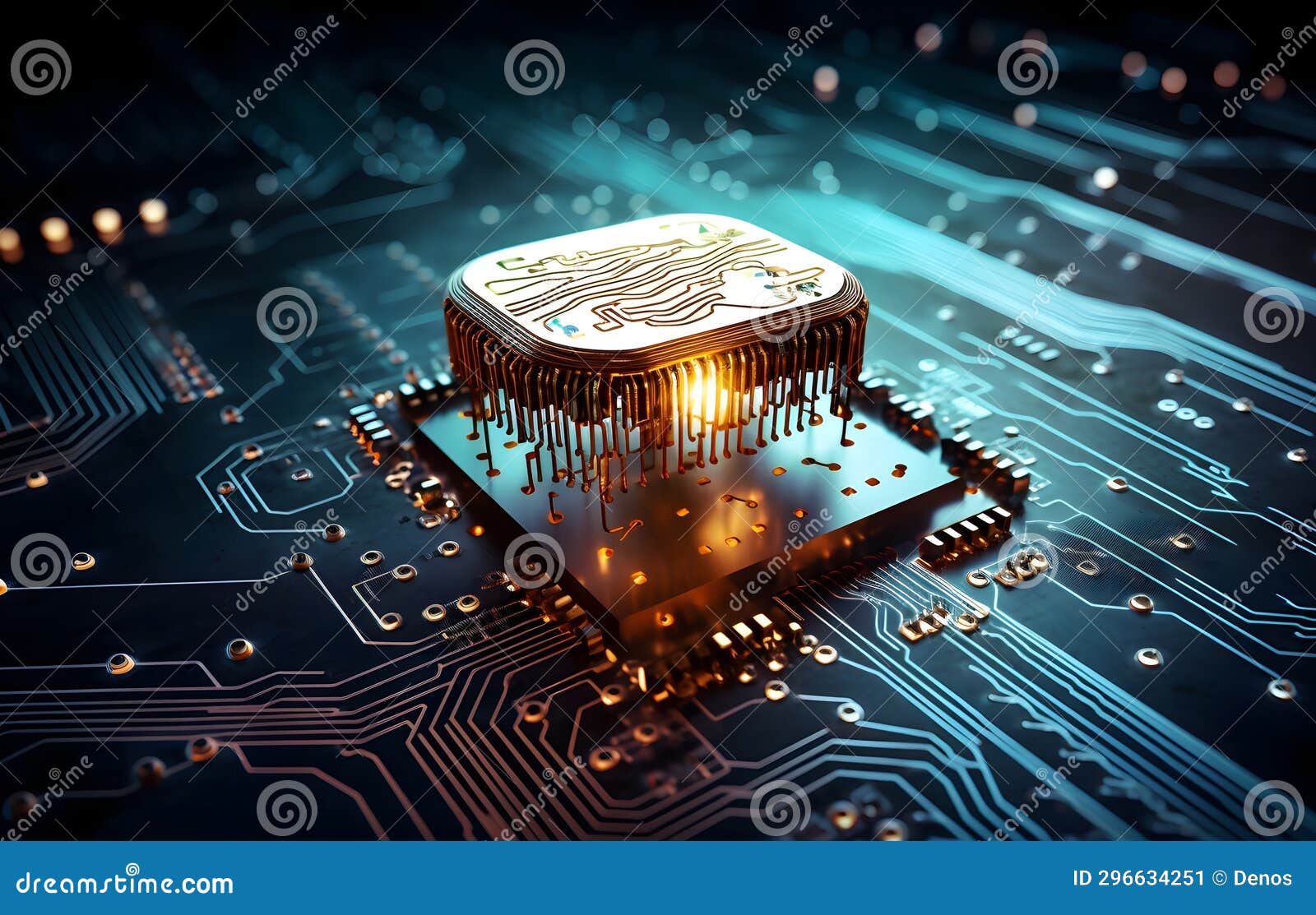 Inside the Computer with Avant Garde Looks Stock Image - Image of garde ...
