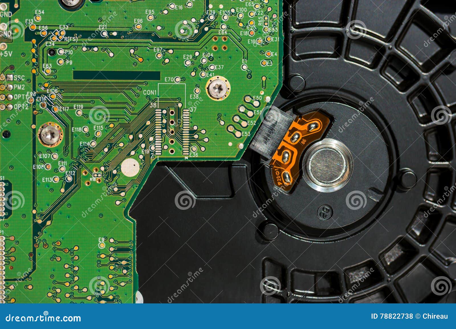 Inside of Computer Hard Disk Drive Stock Photo - Image of inside ... Inside of Computer Hard Disk Drive Stock Photo - Image of inside ...