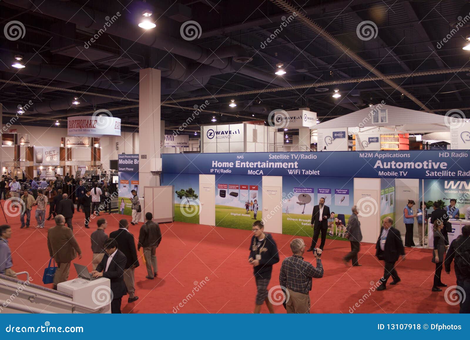 Inside Consumer Electronic Show 2 Editorial Stock Photo - Image of ...