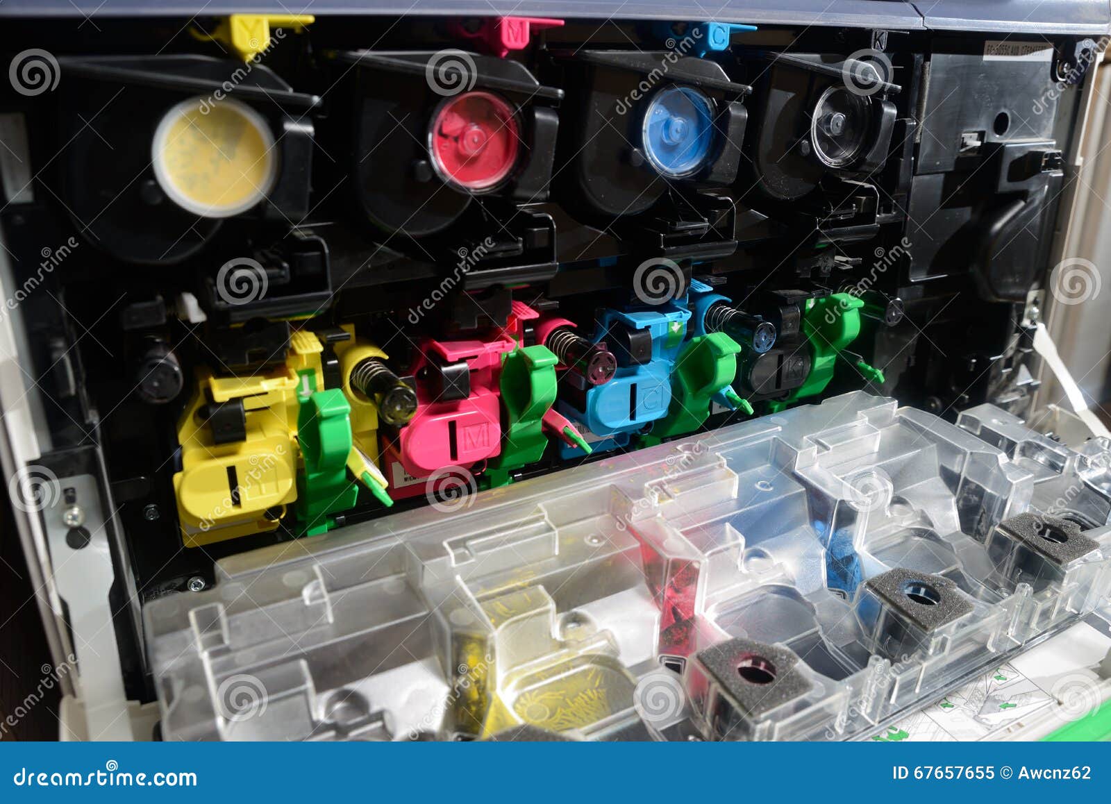 Inside the copier stock image. Image of printing, photocopier - 67657655