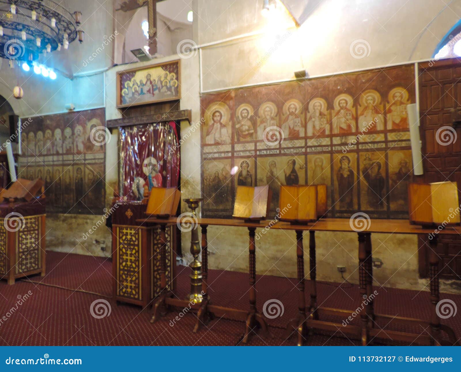 Inside Coptic Orthodox Monastery Editorial Photography - Image of ...