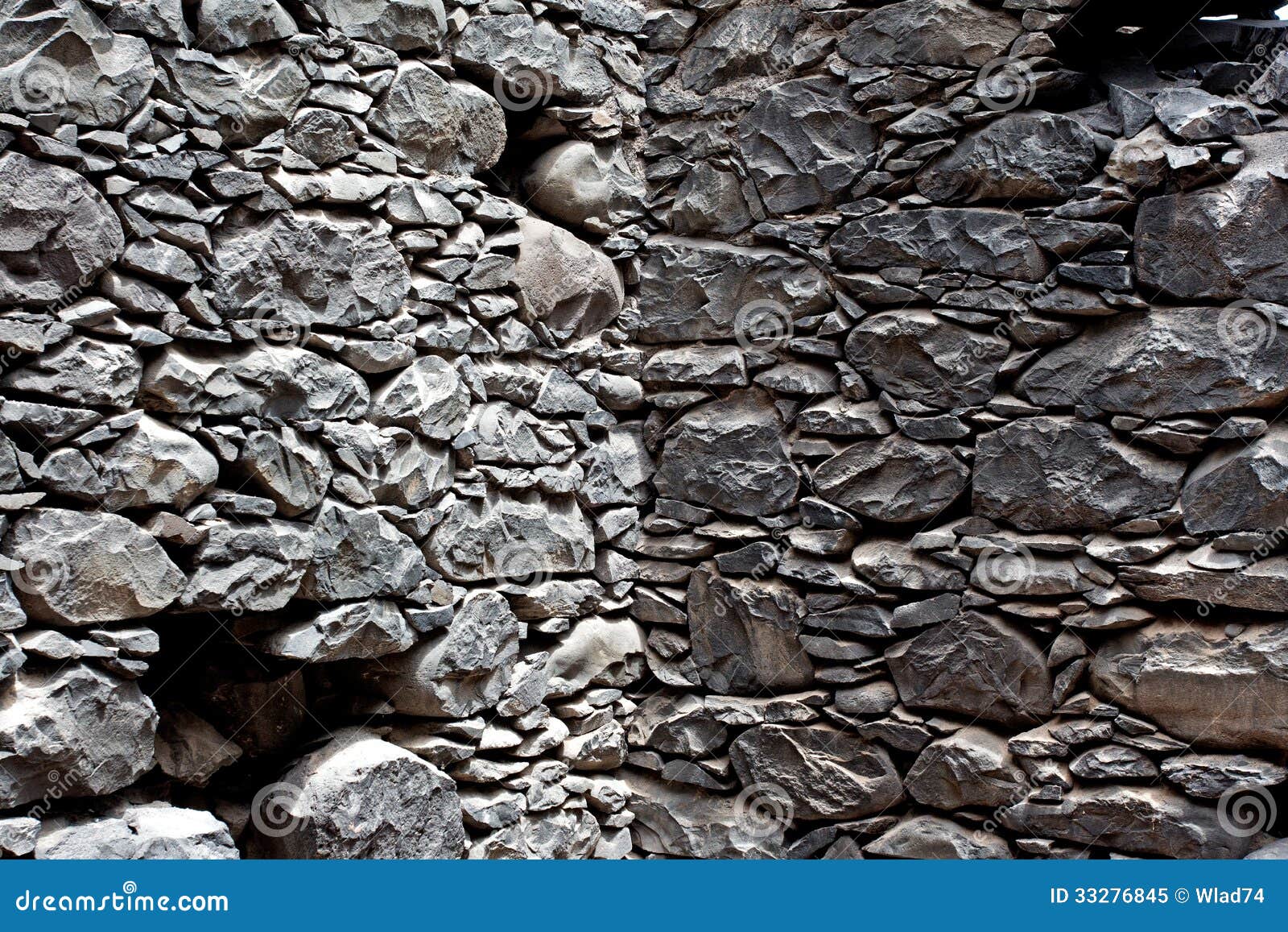 Inside Corner Stone Walls of a House Stock Image - Image of demolition ...