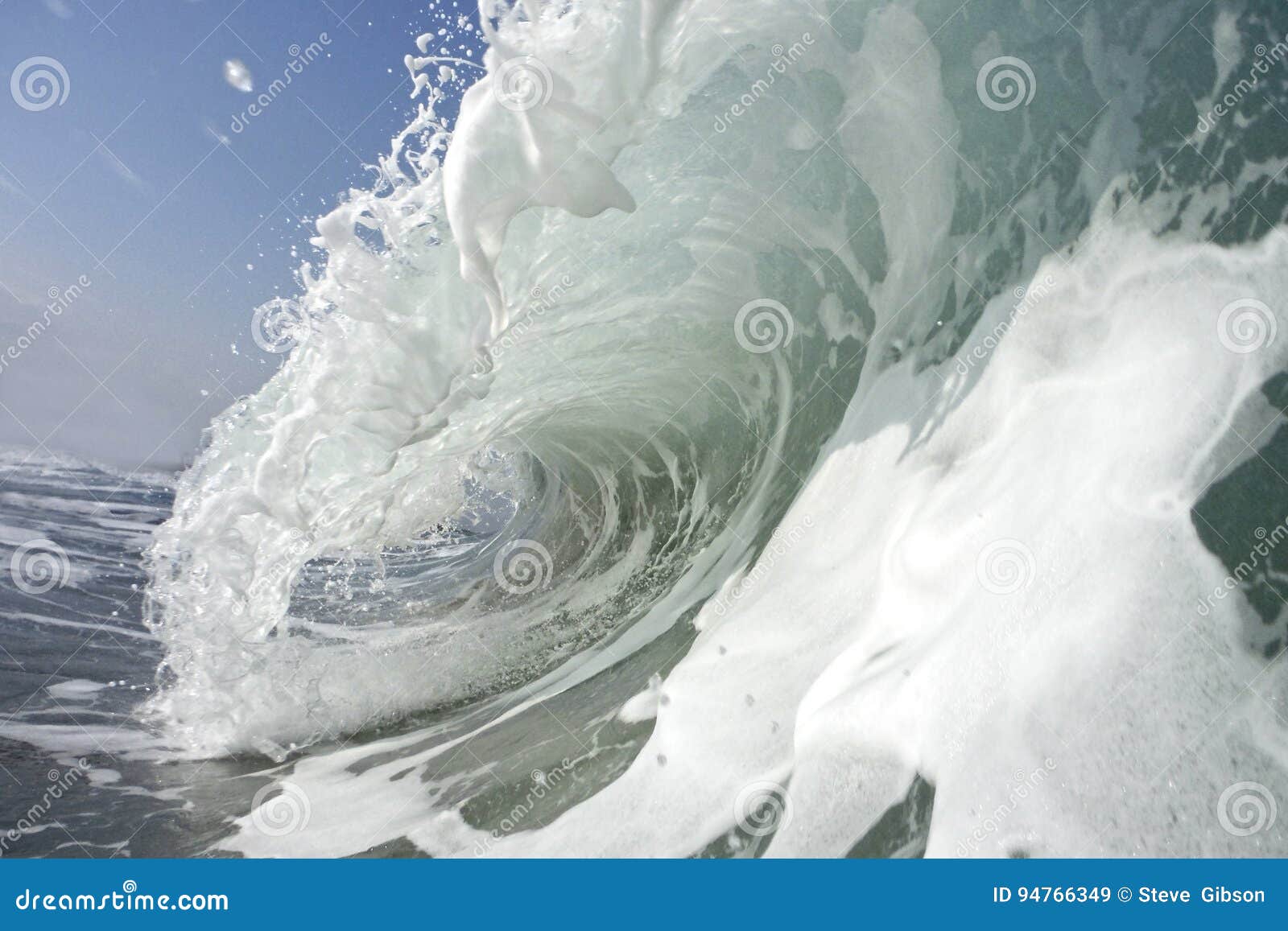 Inside the Curl stock image. Image of beach, melbourne - 94766349