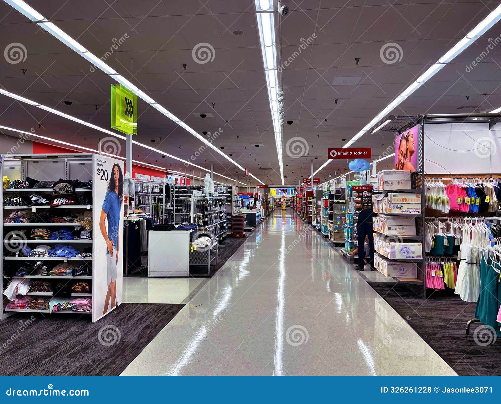 Inside a department store editorial stock photo. Image of shop - 326261228
