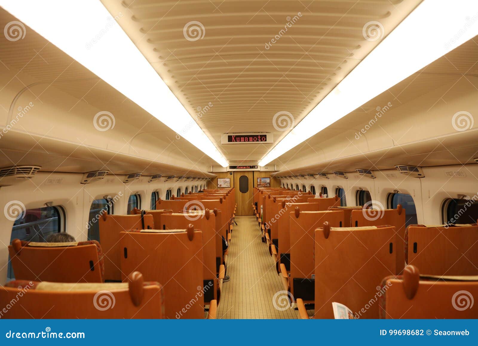 Inside at Bullet Train 800 Japan Editorial Photography - Image of ...
