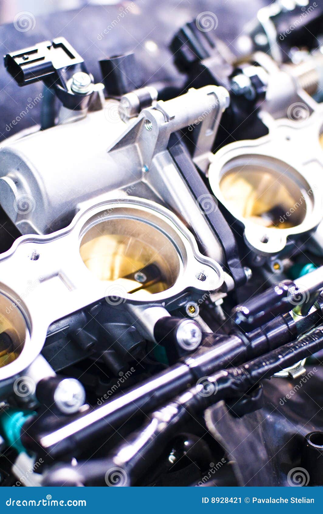 Inside Details of a Motorcycle Engine Stock Image - Image of dynamic ...