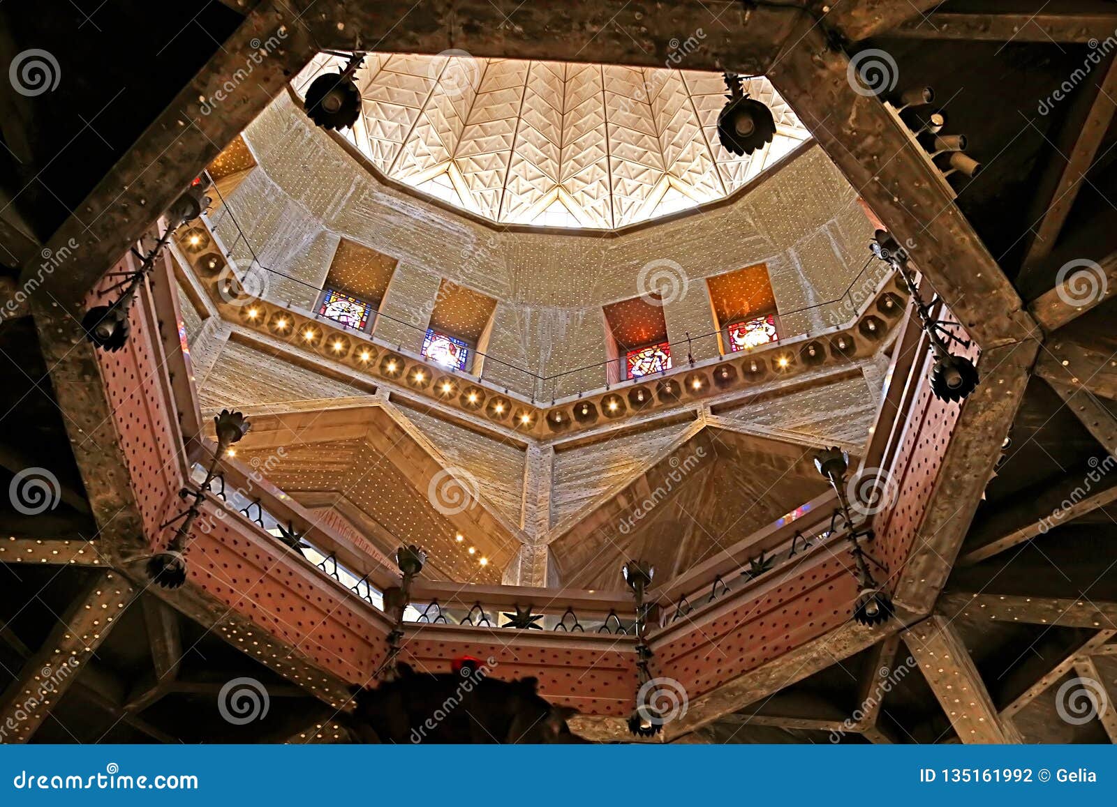 Inside Dome Of St Peter Basilica, Rome, Italy Editorial Photo ...