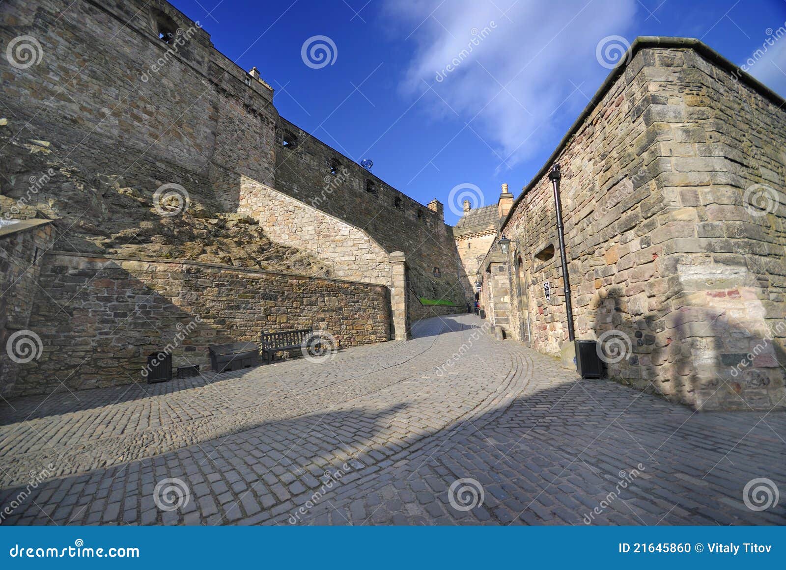 Inside The Edinburgh Castle Stock Photography | CartoonDealer.com #21645860