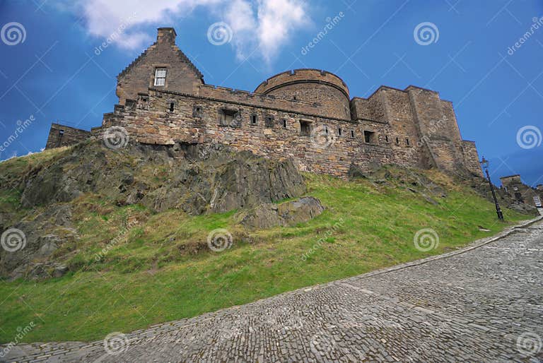 Inside the Edinburgh Castle Stock Image - Image of britain, landmark ...