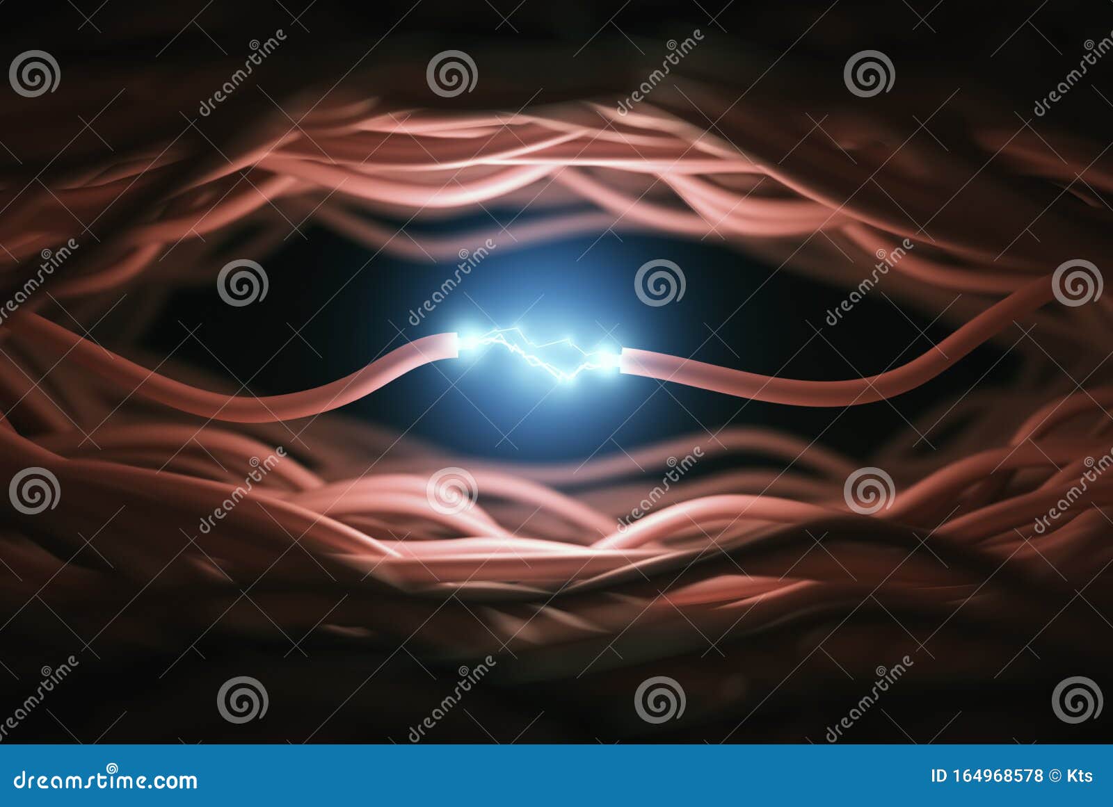 Electrical Installation Failure Stock Illustration - Illustration of ...