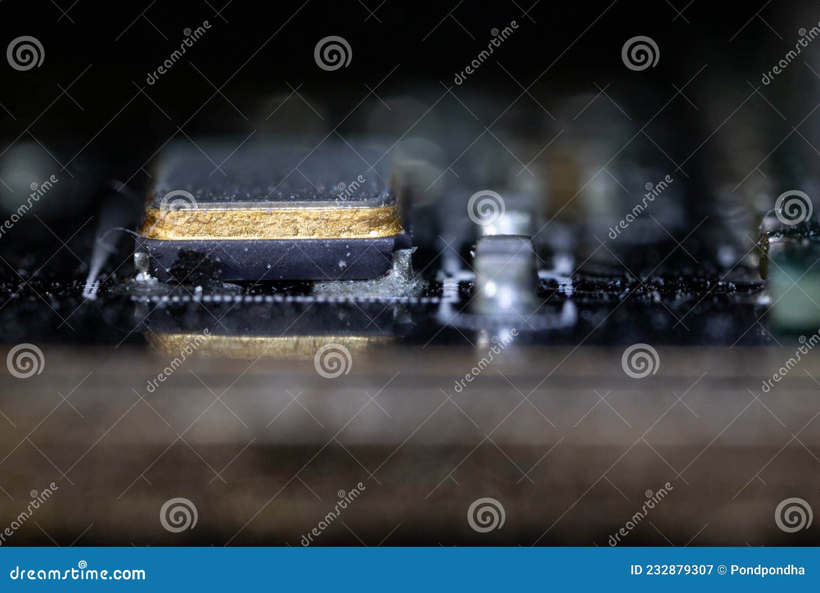 Inside of Electronic Devices Stock Image - Image of engineering ...