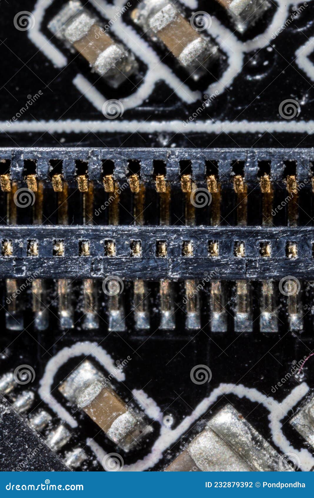 Inside of Electronic Devices Stock Photo - Image of music, microchip ...