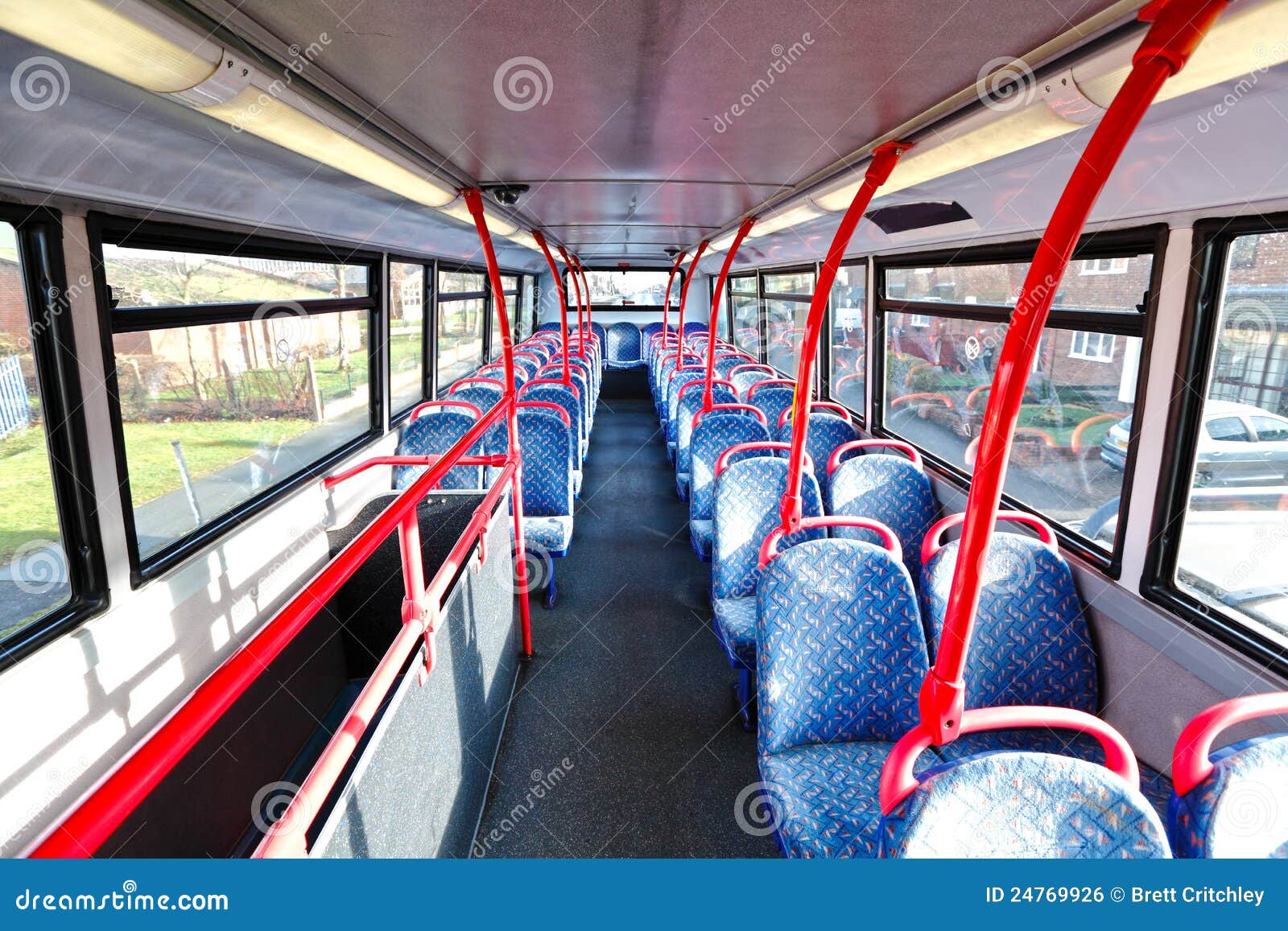 England Bus Inside