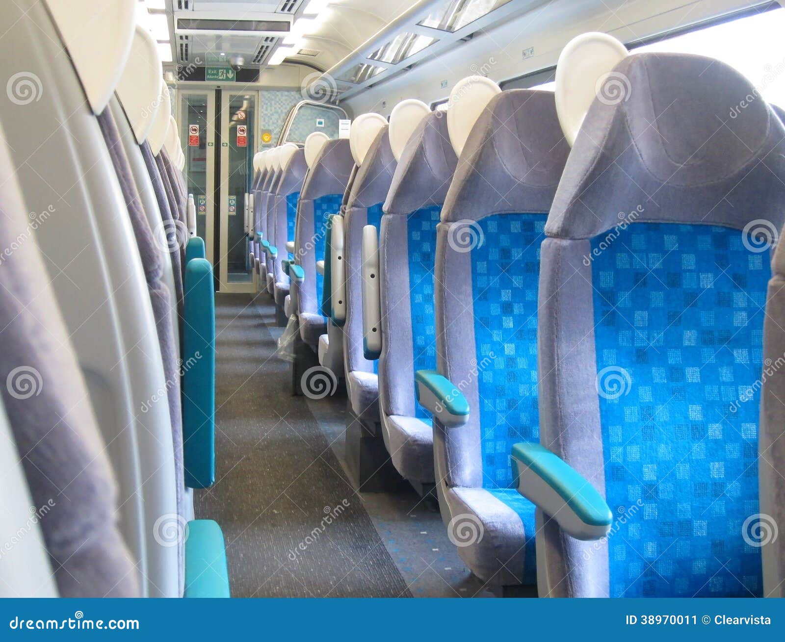 Inside an Empty Modern Train Carriage. Editorial Photo - Image of empty ...