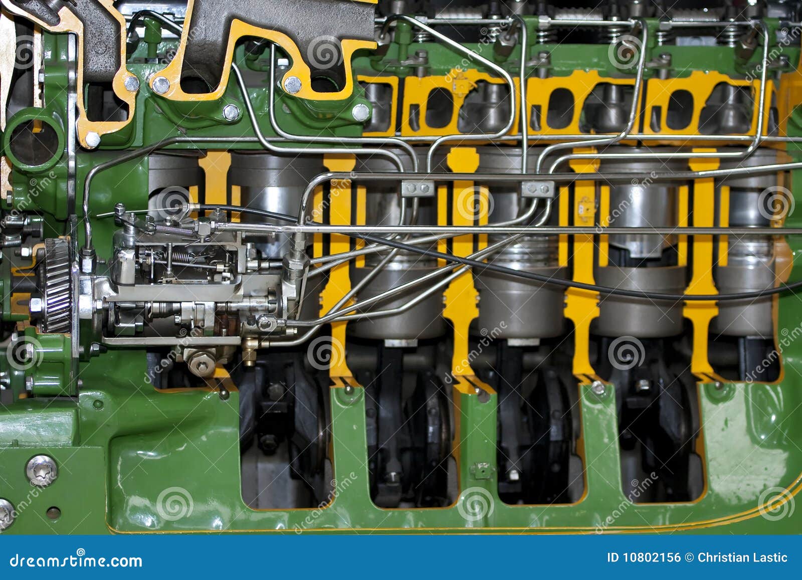 Inside an engine stock photo. Image of compression, concepts - 10802156