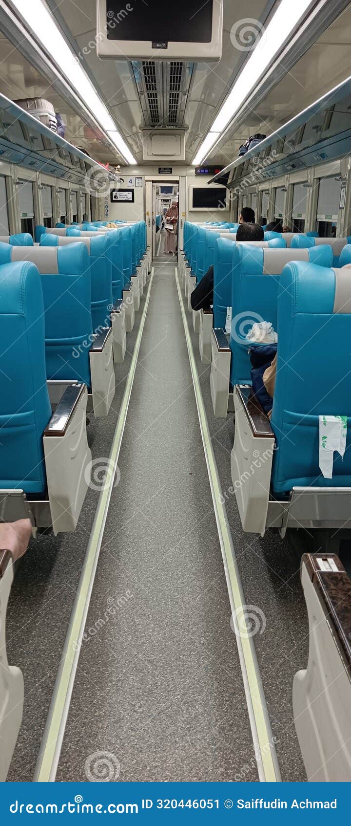 Inside the Executive Train Cabin Stock Image - Image of transport ...