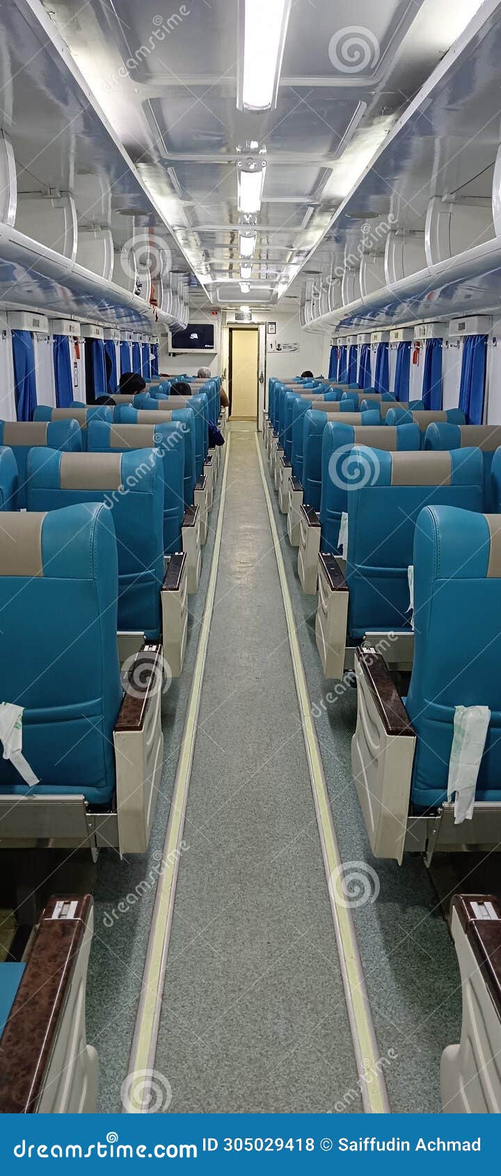 Inside the executive train stock photo. Image of transport - 305029418