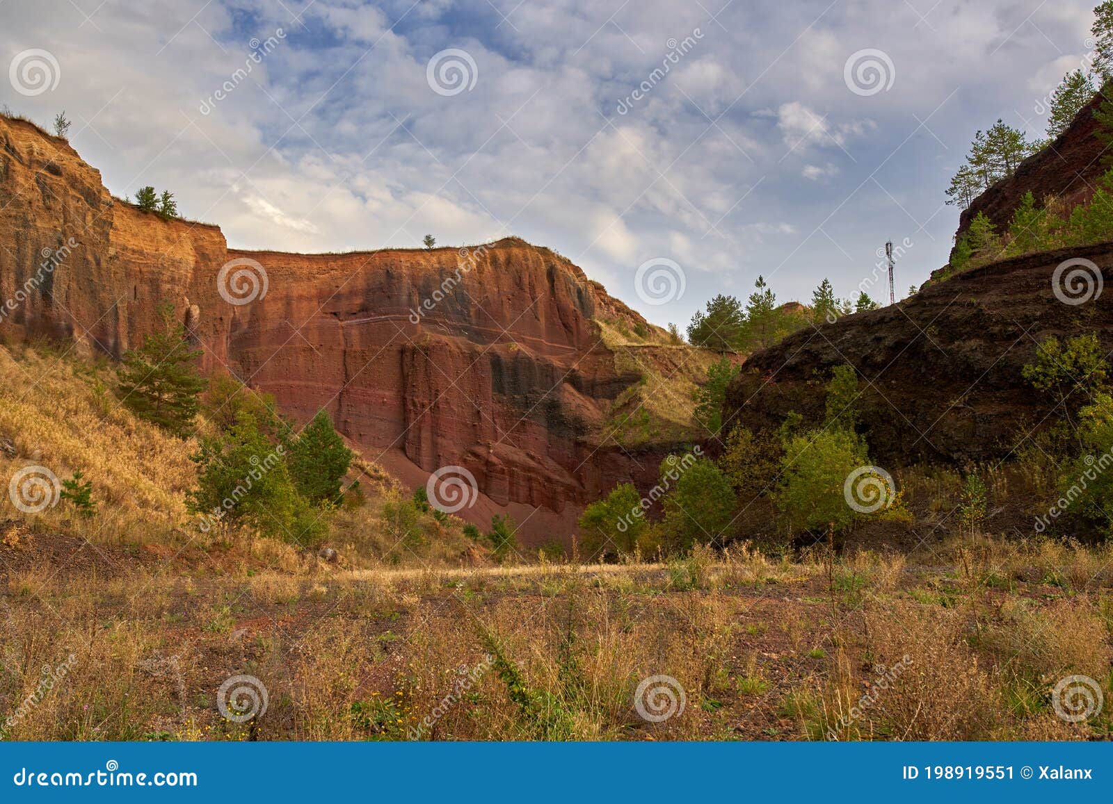 Inside an extinct volcano stock image. Image of natural - 198919551