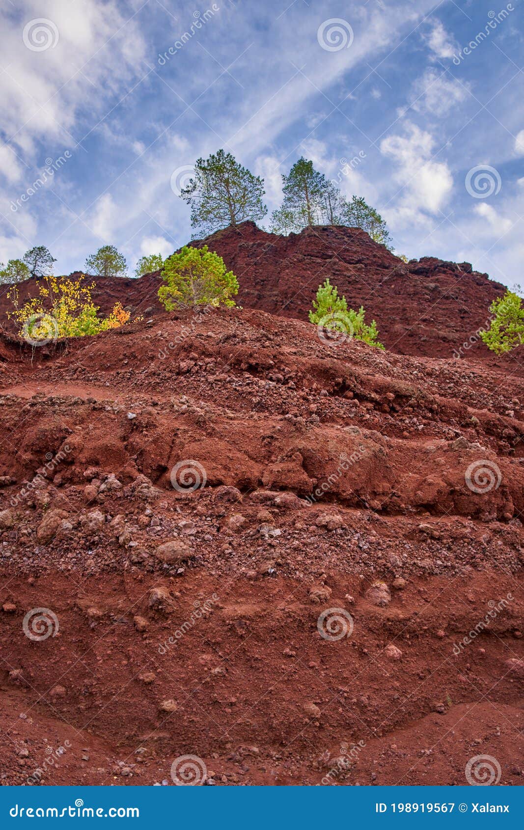 Inside an extinct volcano stock image. Image of depression - 198919567