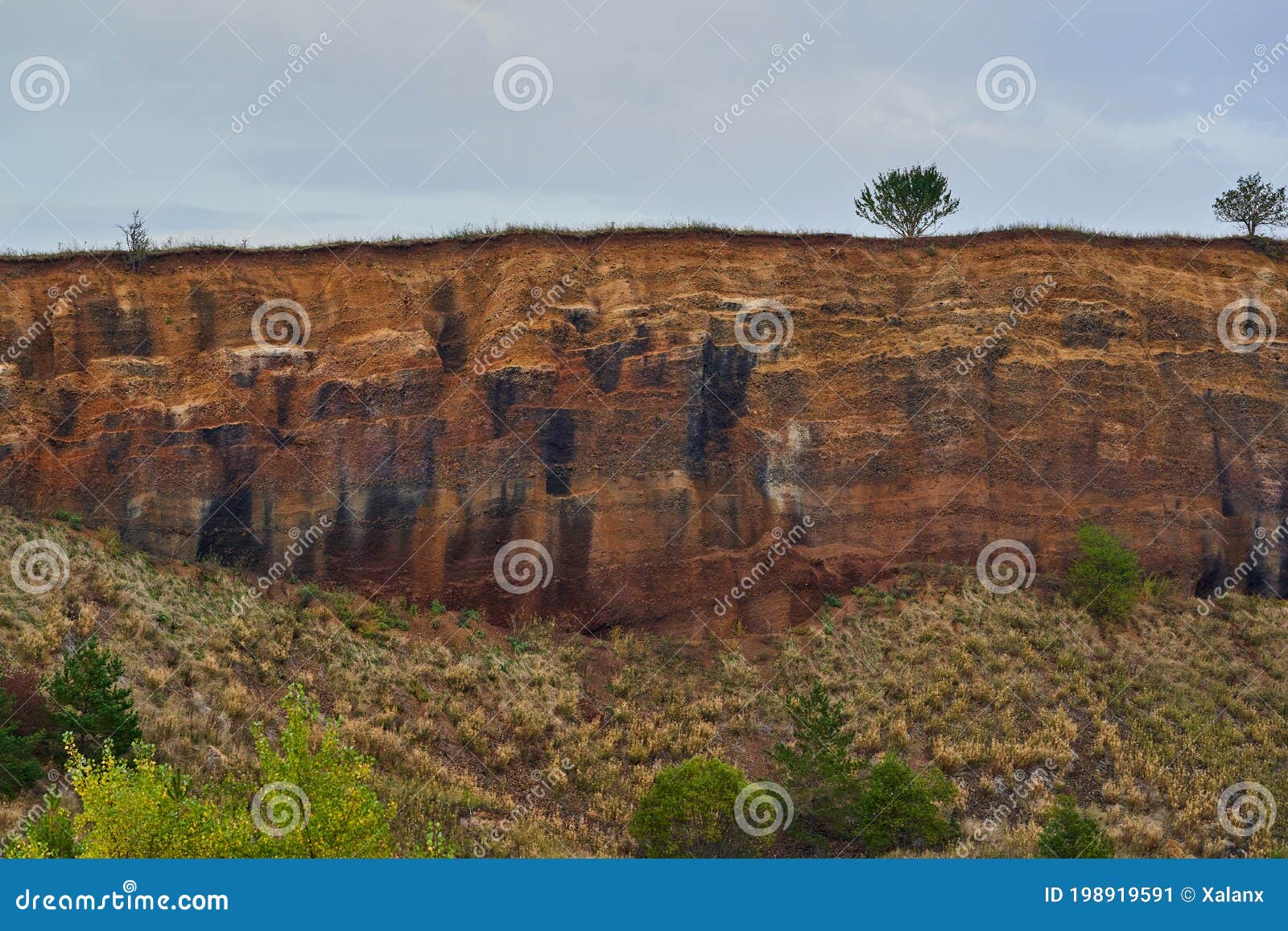 Inside an extinct volcano stock image. Image of canyon - 198919591
