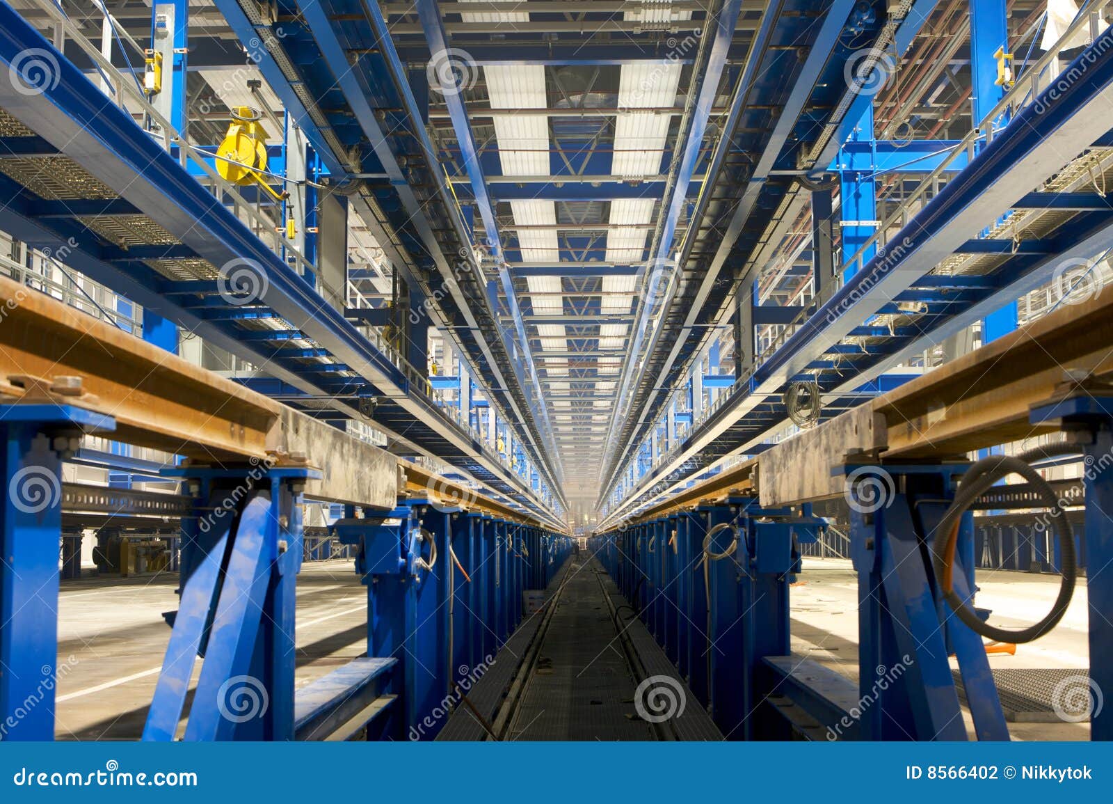 Inside factory area stock photo. Image of industry, center - 8566402