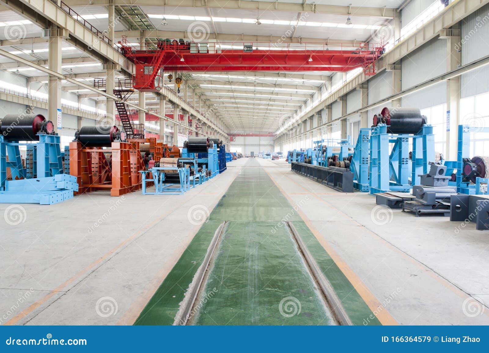 Inside of the Factory Building of the Enterprise Stock Image - Image of ...