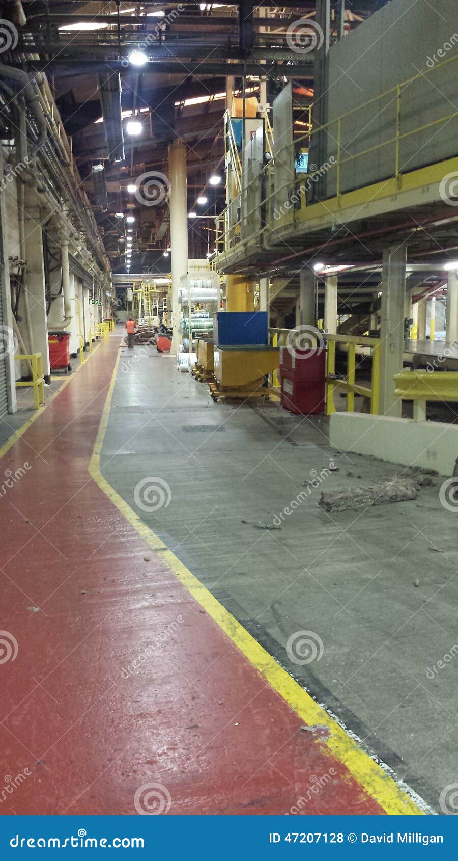 Inside a Factory, Industrial Workplace Stock Photo - Image of duty ...